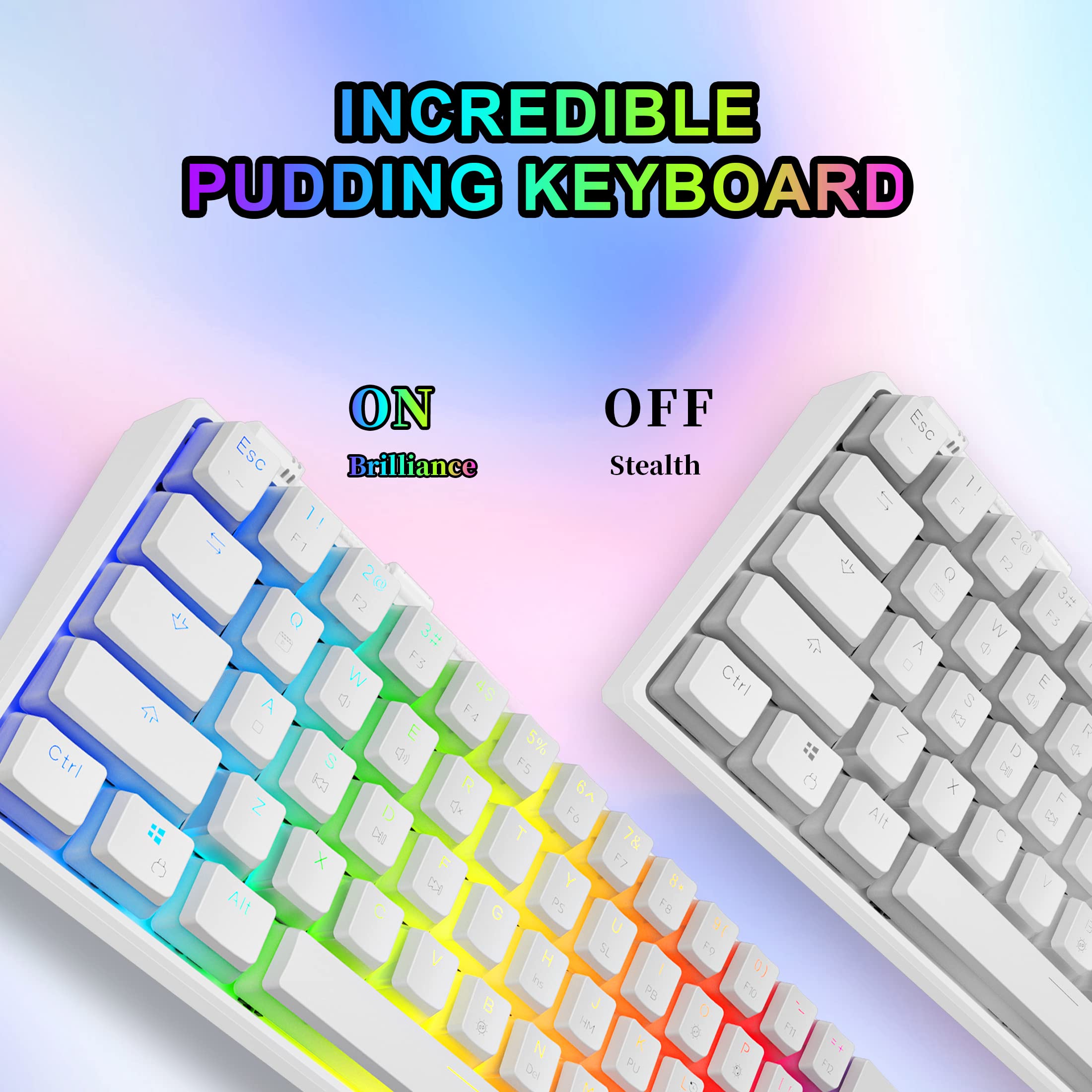 Tezarre RGB Backlit 60% Mecha...B0BDM4ZVQR | Encarguelo.com