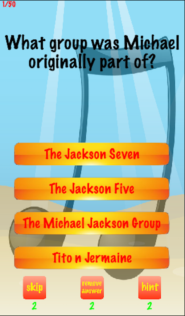 Michael Jackson Trivia - App on Amazon Appstore