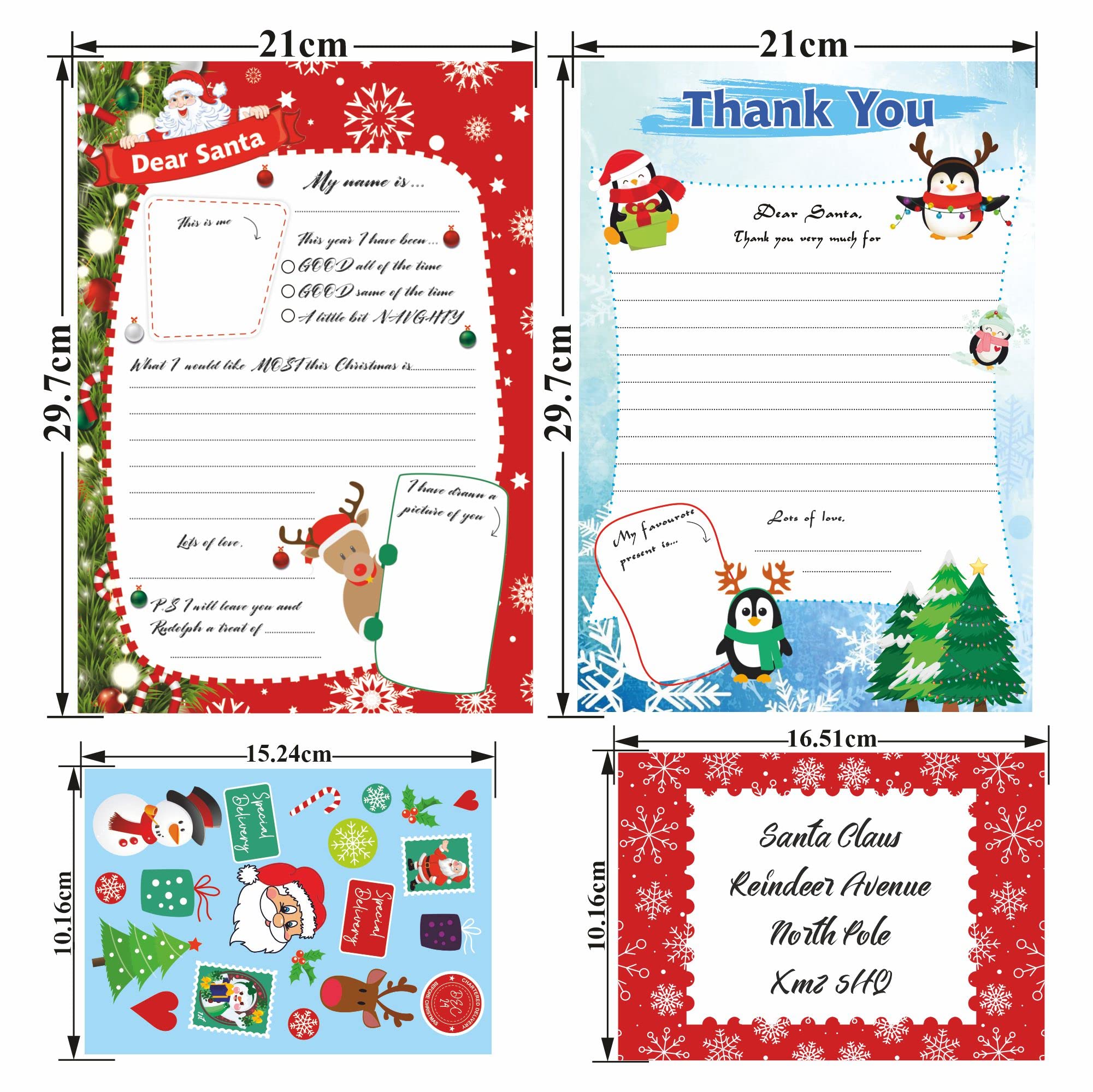 Thank You Santa Letter Template Letter To Santa Christmas Wishlist,