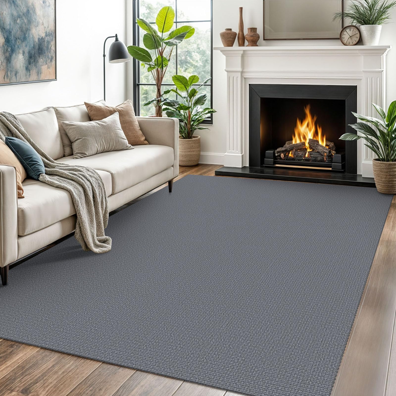 Amazon.com: EARTHALL Washable Area Rugs 5x7 Ft Non Slip Living Room ...