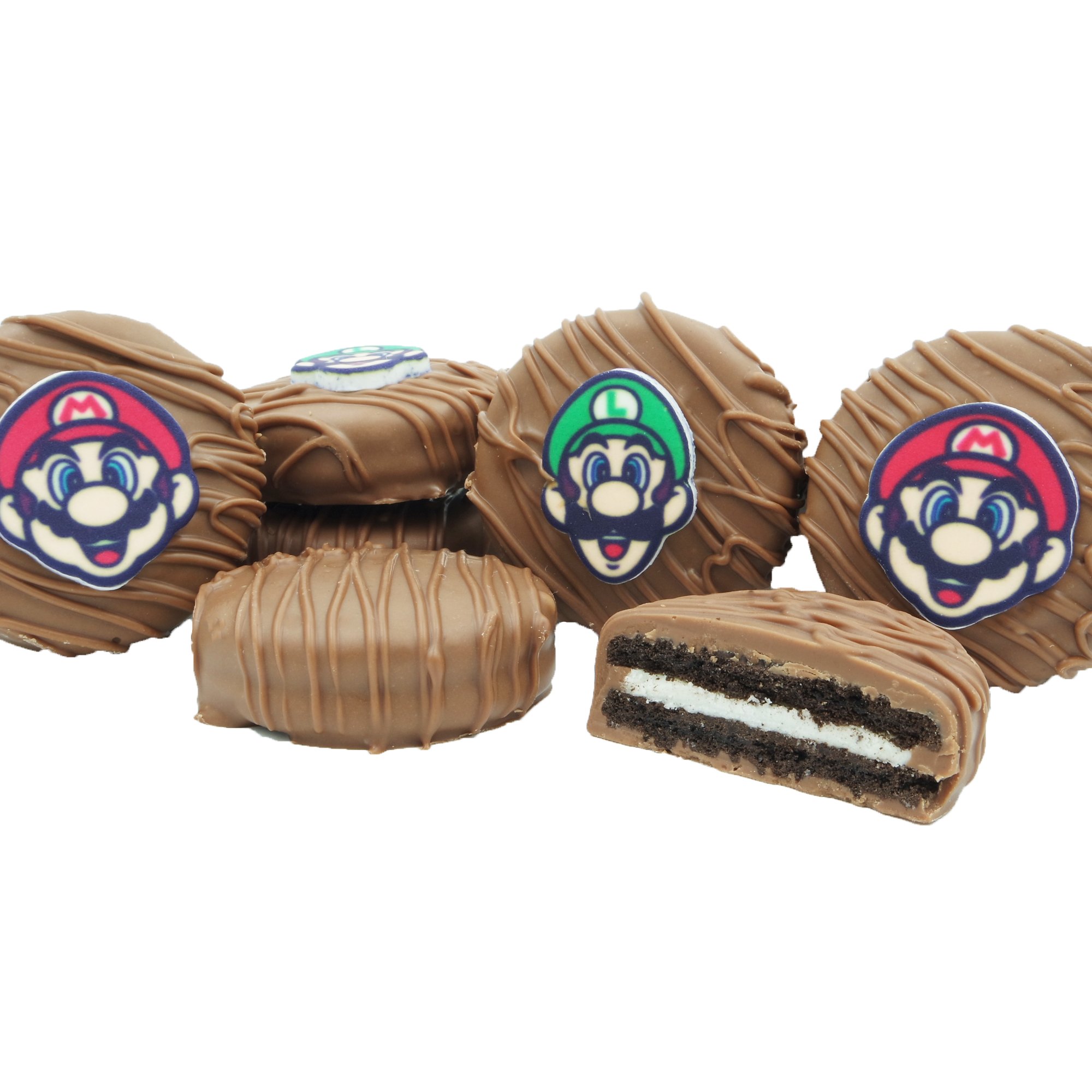 Buy Philadelphia Candies Licensed Nintendo Super Mario Luigi Milk ...