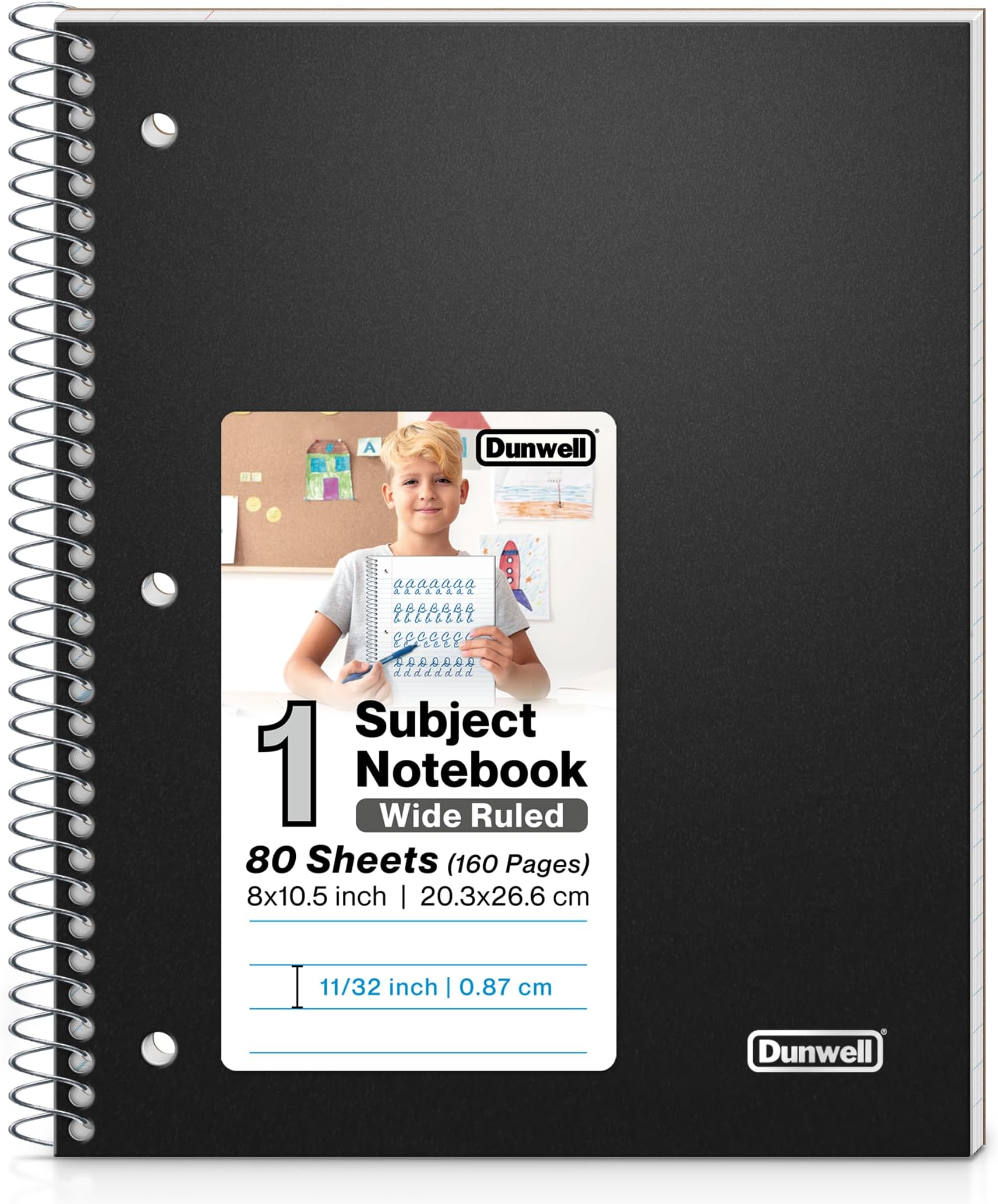 Amazon.com : Oxford 1-Subject Notebooks, 8" x 10-1/2", Wide Rule, 70 ...