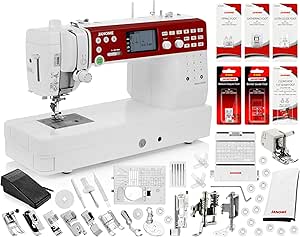 Amazon.com: Janome Memory Craft 6650 Sewing Machine (9mm Unit) Bundle ...