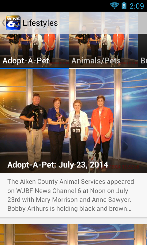 Aplicación WJBF News Channel 6 en Amazon Appstore