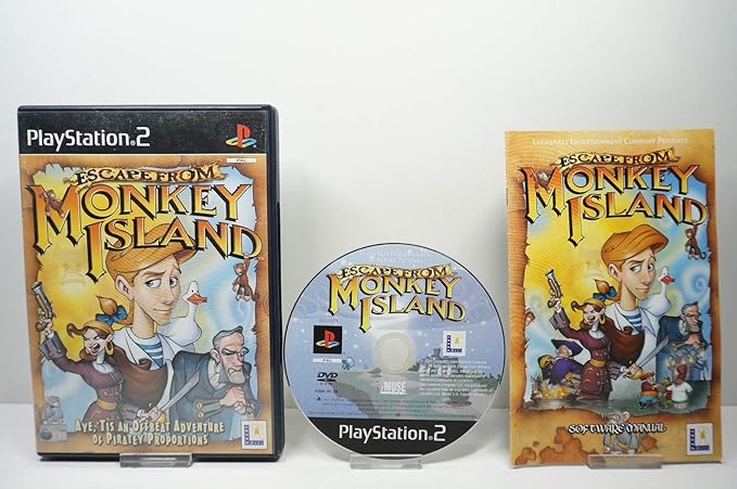 Escape From Monkey Island (PS2) : Amazon.es: Videojuegos