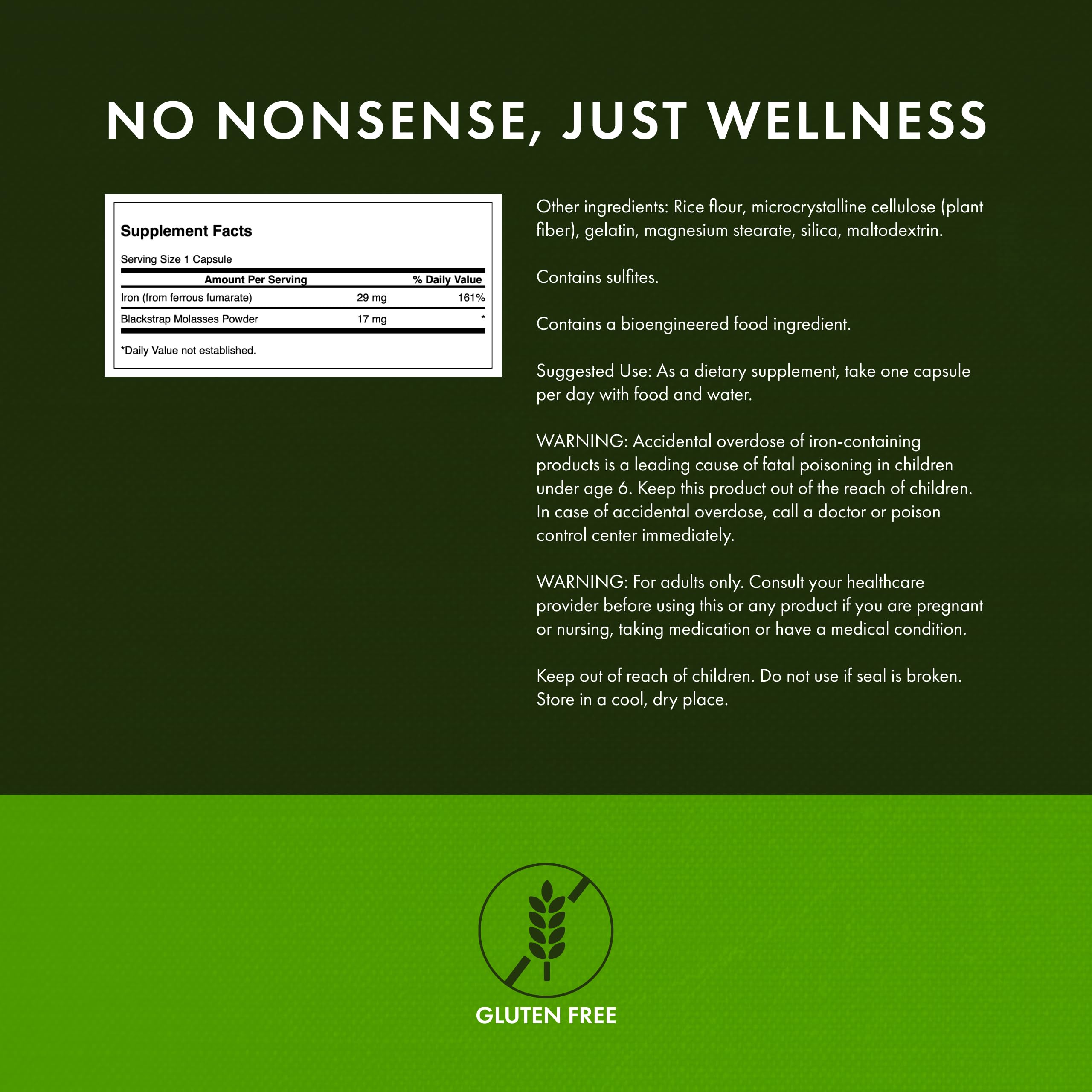 Snapklik.com : Swanson Blackstrap Molasses - Natural Iron Supplement ...
