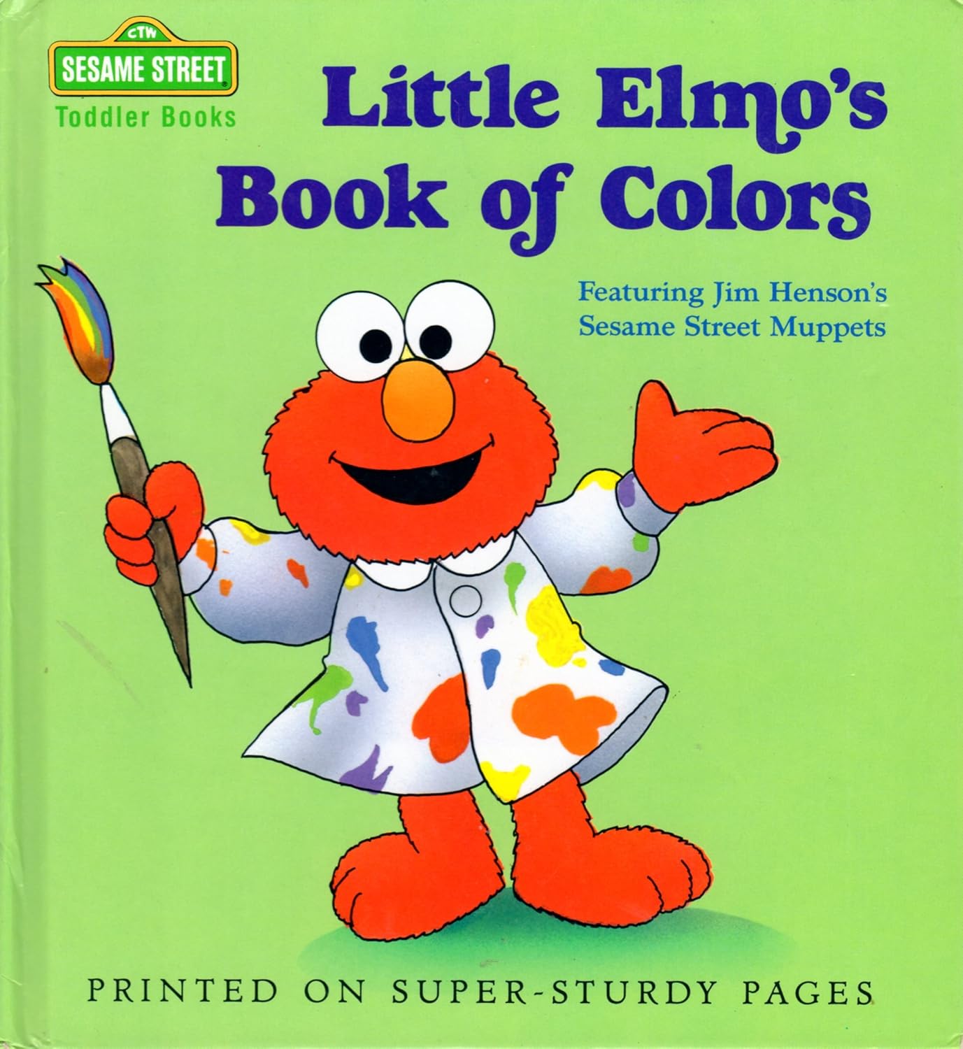 Amazon | Little Elmo's Book of Colors (Sesame Street Toddler Books ...