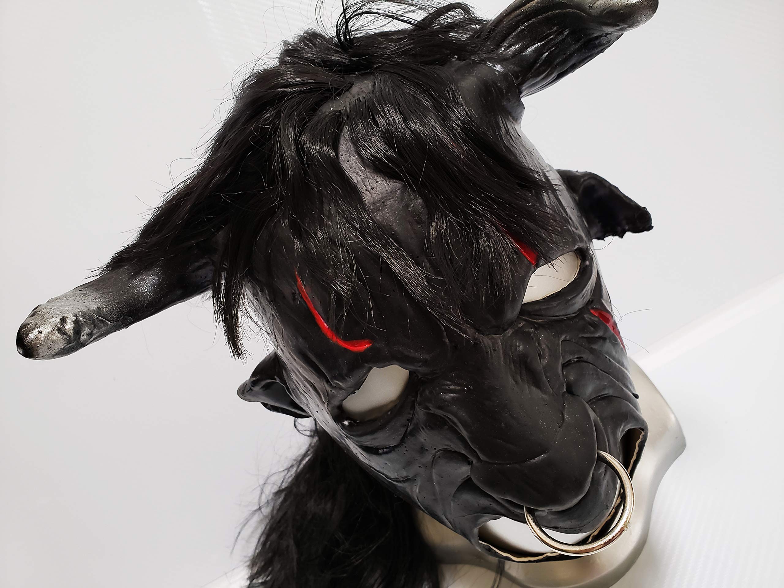 TAURUS WRESTLING MASK LATEX MASK LUCHADOR COSTUME WRESTLER LUCHA LIBRE ...