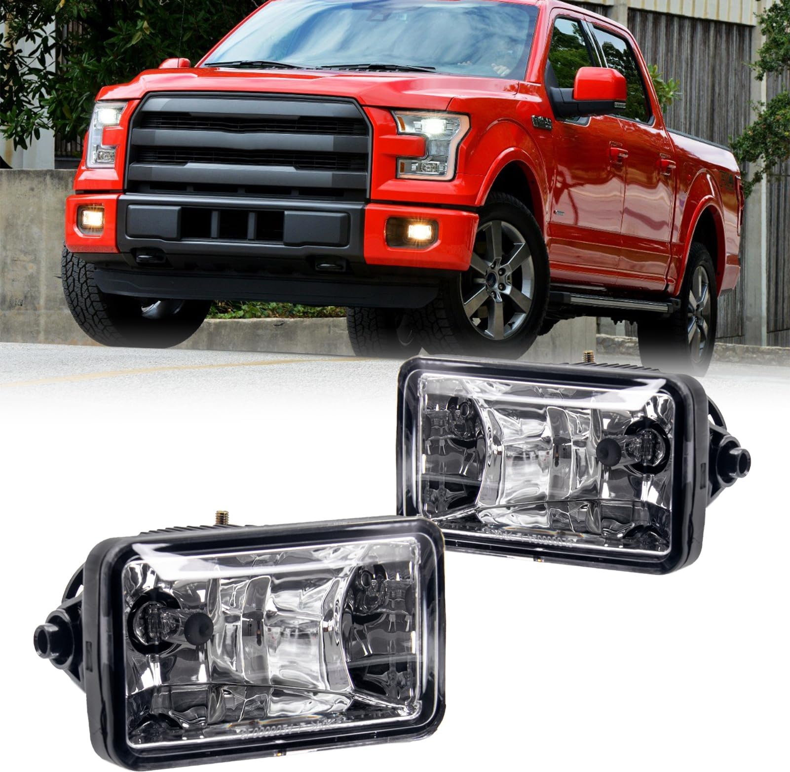 Amazon.com: WEZEMLIGHT Fog Lights Assembly Replacement For Ford F150 F ...
