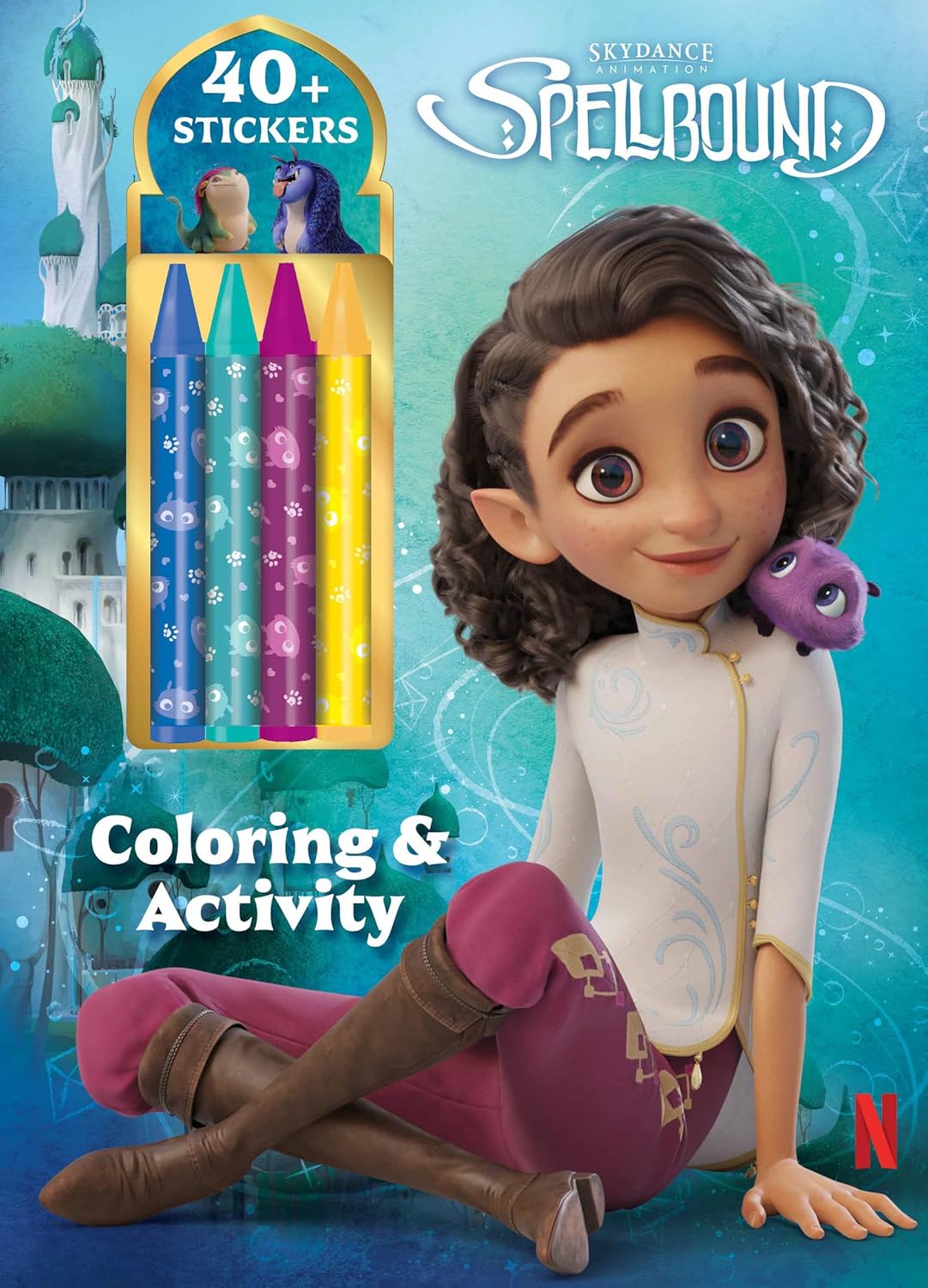 Spellbound: Coloring & Activity (Color & Activity with Crayons ...