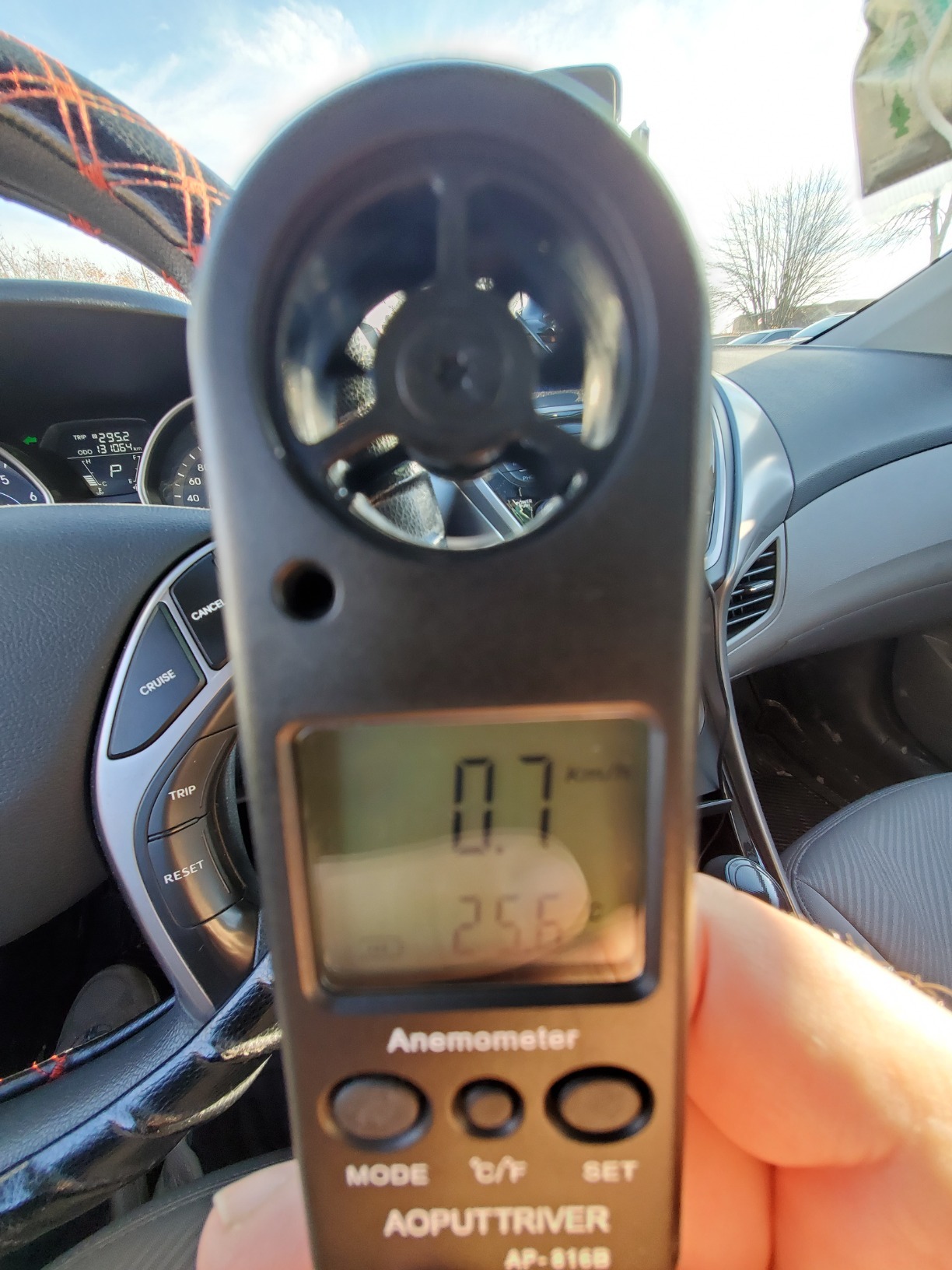 Digital Anemometer Handheld Wind Speed Meter for Measuring Wind Speed ...