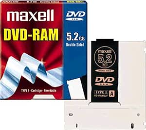 Amazon.com: Maxell - DVD-RAM - 9.4 GB - storage media : Everything Else