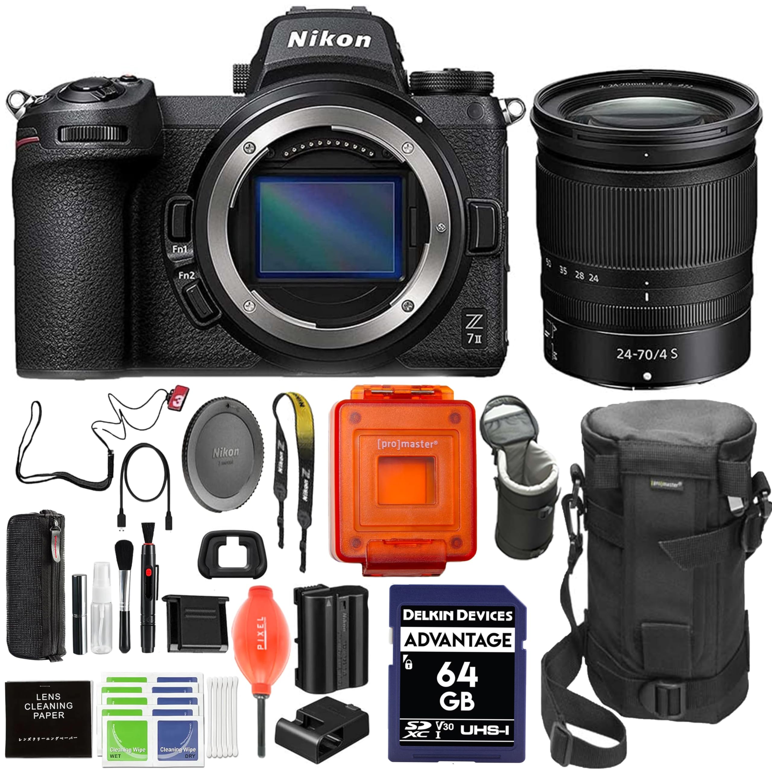 Amazon.com : Nikon Z 7II FX-Format Mirrorless Camera with Advanced ...
