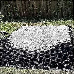 Amazon.co.jp: GYJ Ground Grid Geogrid, Expandable Gravel Grid Geogrid ...