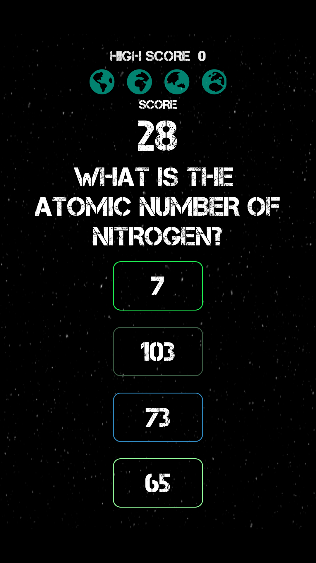 Atomic Number of Elements Game - App on Amazon Appstore