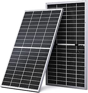 Amazon.com : Callsun N-Type 16BB Bifacial Solar Panel 200 Watt,12V 200W Monocrystalline Solar ...