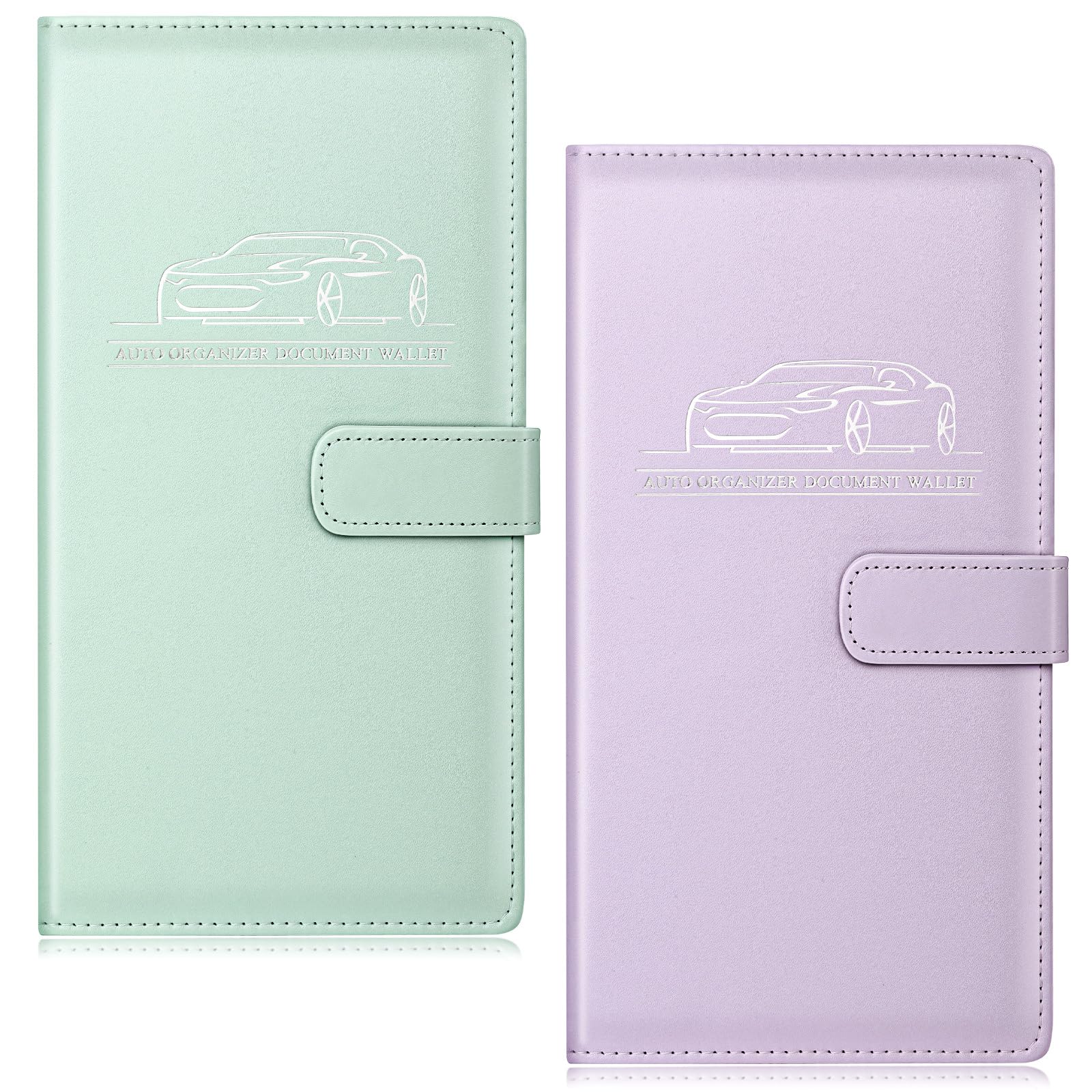 Amazon.com: 2 Pcs Car Registration and Insurance Card Holder Magnetic ...