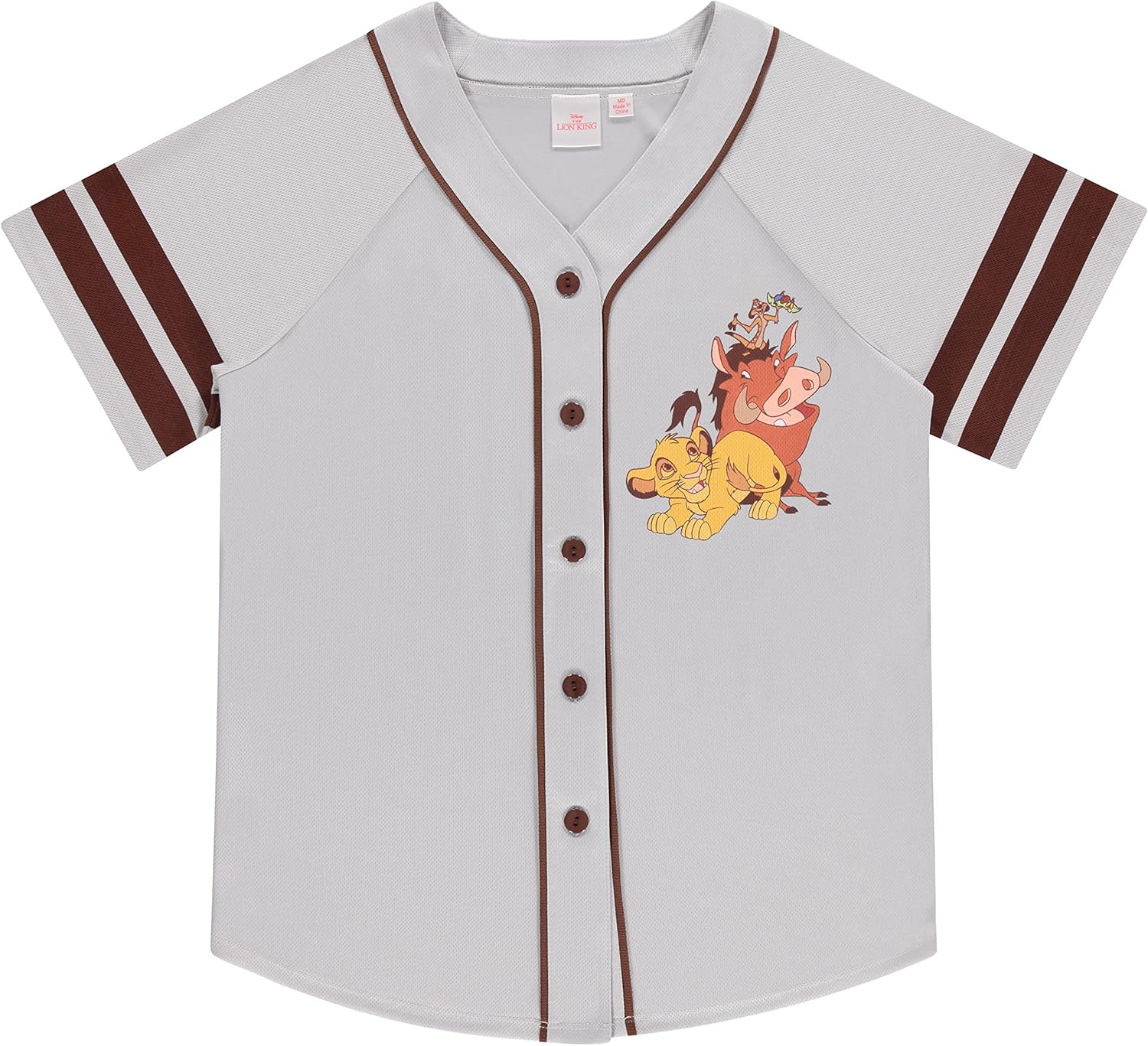 Amazon.com: Disney Ladies Lion King Baseball Jersey - Hakuna Matata ...