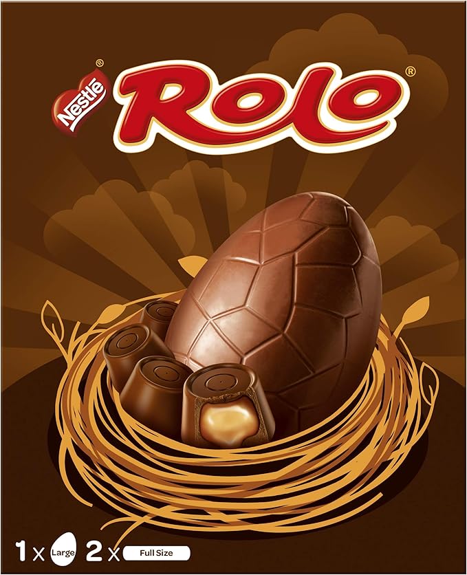 Nestlé Rolo Large Easter Egg, 284 g : Amazon.co.uk: Grocery