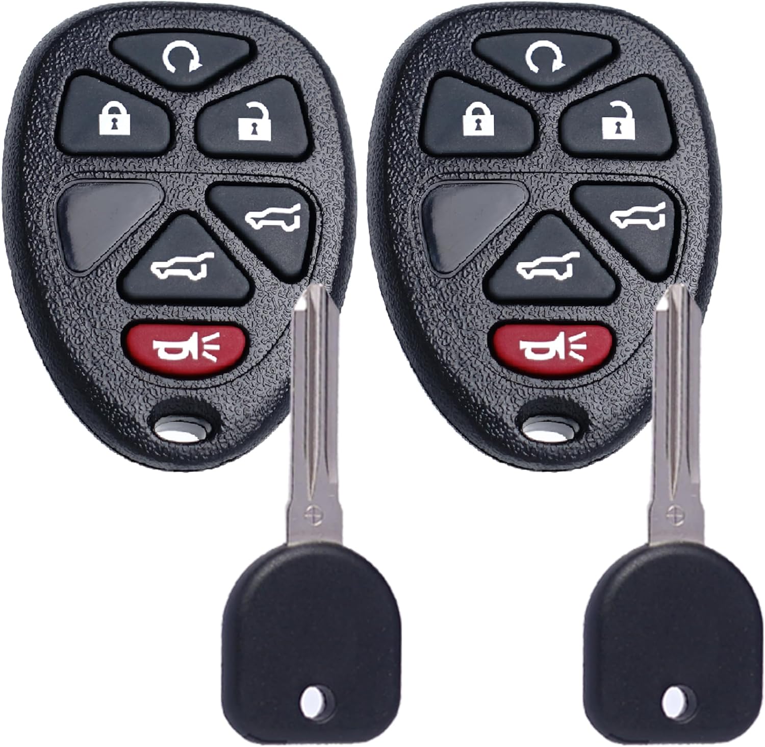 Amazon.com: SUPALAND Key Fob Keyless Entry Uncut Ignition Key Fits for ...