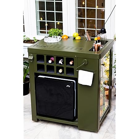 SpeedX Home Bars - Model X Home Bar Cabinet Wooden Vinyl & Matt Gold ...