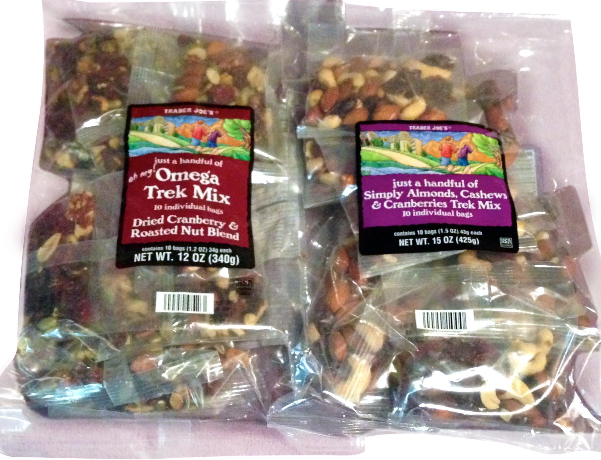 Amazon.com : Trader Joes Omega Trek Mix (just a handful) - 10 ...