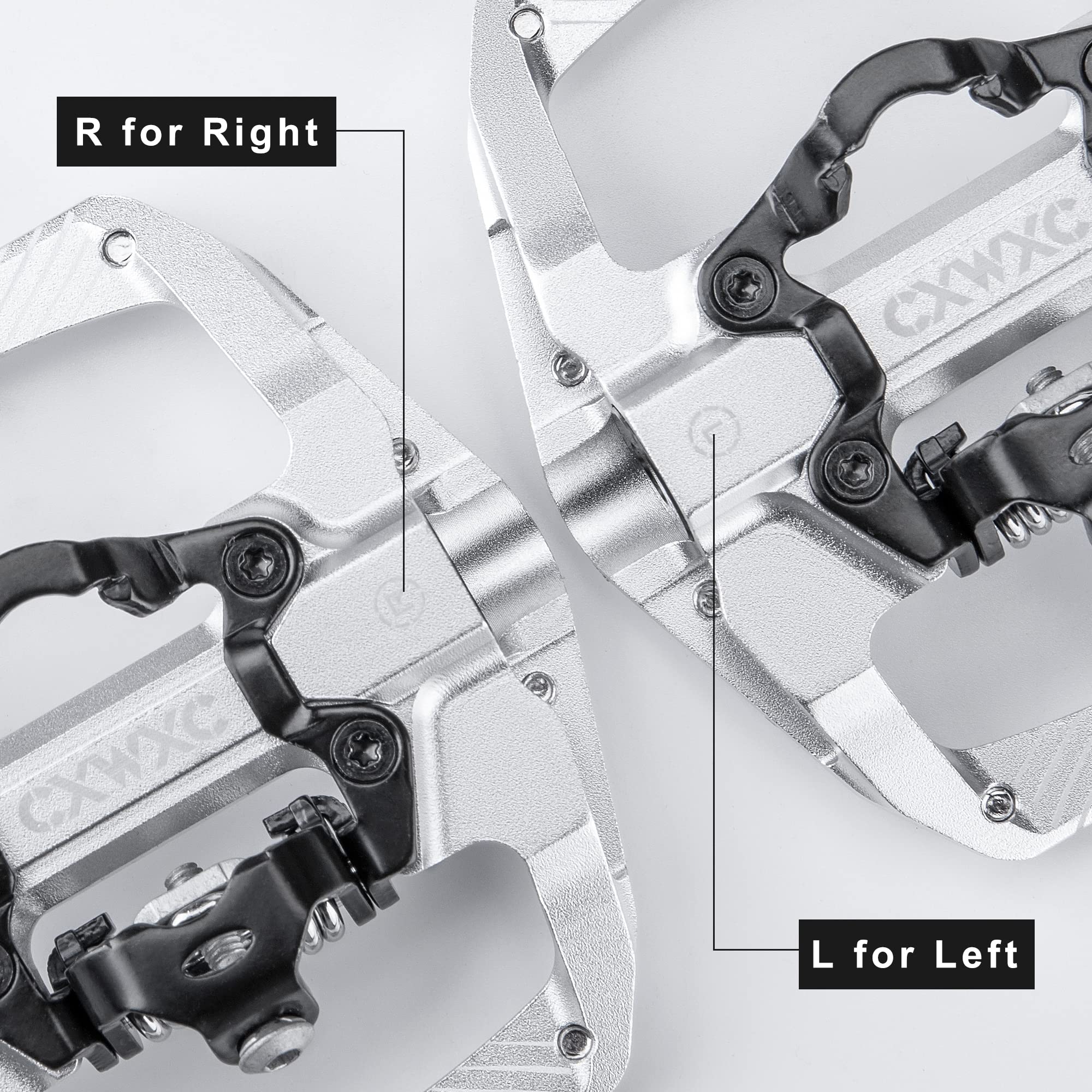 Snapklik.com : Mountain Bike Pedals Dual Function - Dual Sided Pedals ...