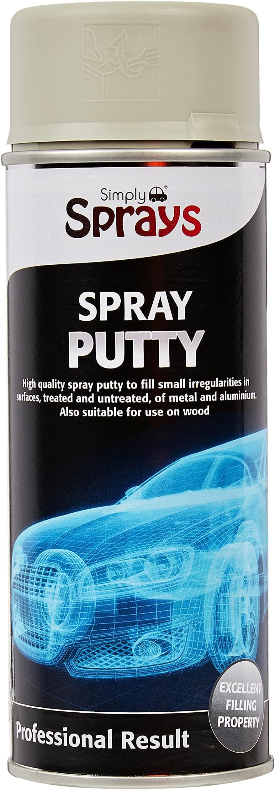 DOLPHIN U-Pol 200g 1K RFU STOPPER Ultra Smooth Acrylic Putty Tube - No ...