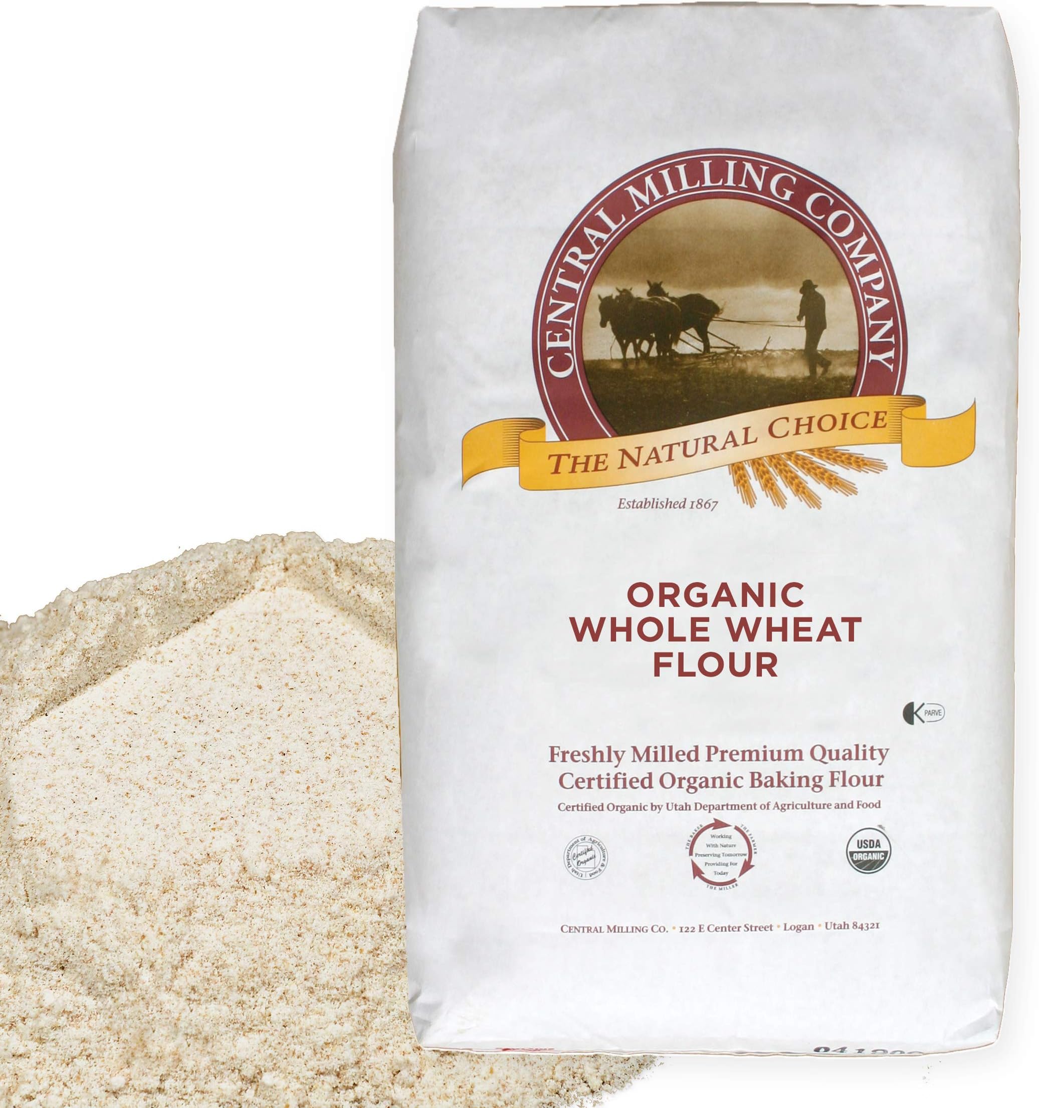 Amazon.com : General Mills Gold Medal Stone Ground Whole Wheat Flour ...