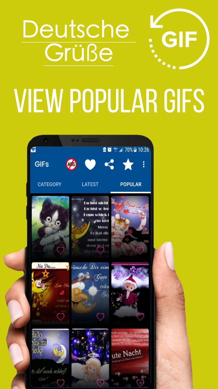 German Good Night & Sweet Dreams Gif Images - App on Amazon Appstore