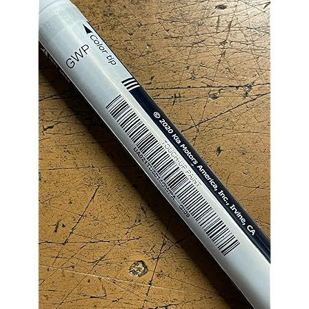 Amazon.com: KIA NEW OEM Touch-Up Paint + Clear Coat GLACIAL WHITE PEARL ...