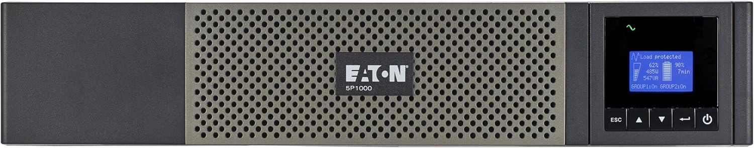 Amazon.com: Eaton Sealed UPS - Rack-Mountable Black/Silver (5P1000RC ...