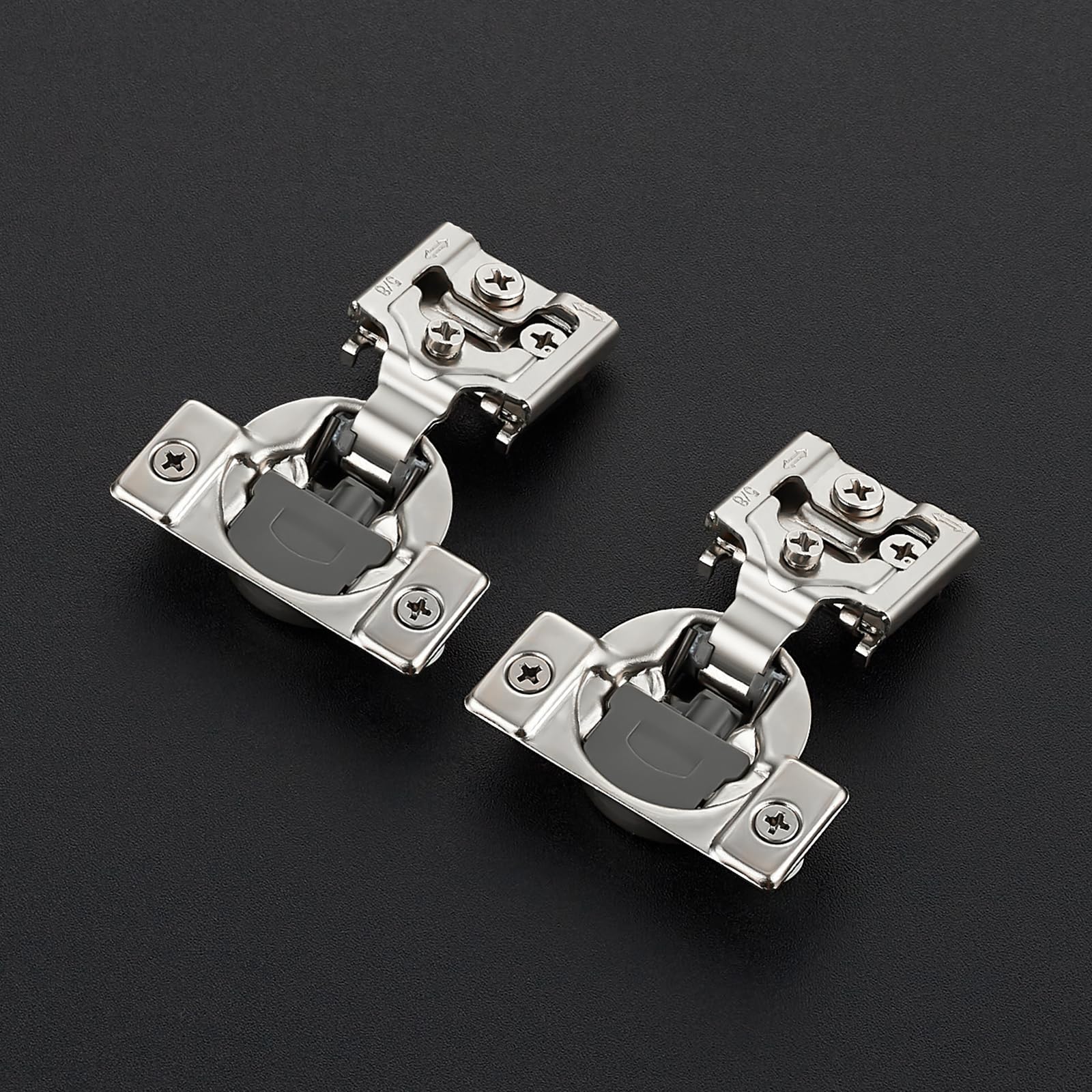 Snapklik.com : 30 Pack 15 Pairs 5/8 Inch Overlay Soft Close Hinges For ...