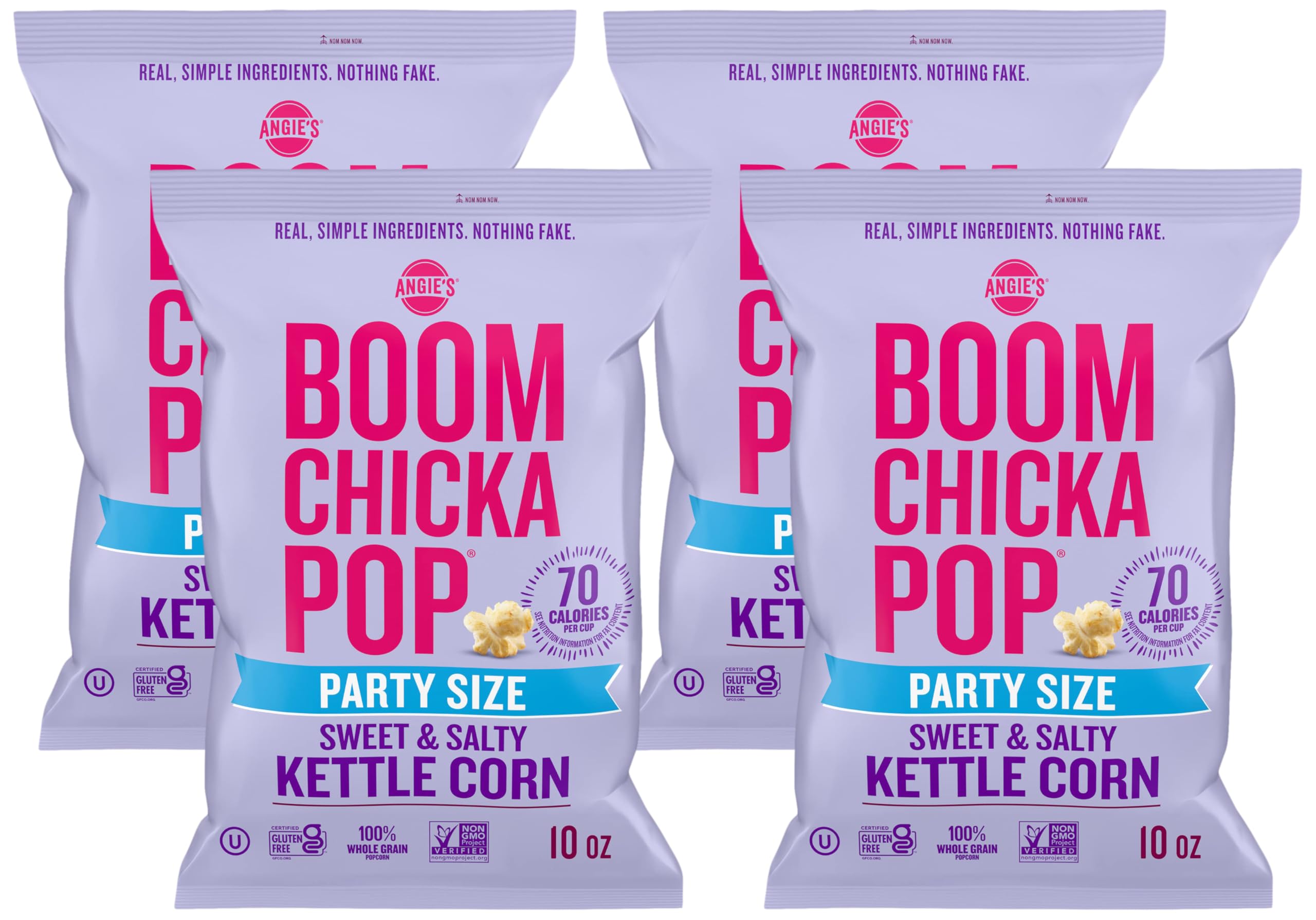 Amazon.com: Angie's BOOMCHICKAPOP Sweet and Salty Kettle Corn Popcorn ...