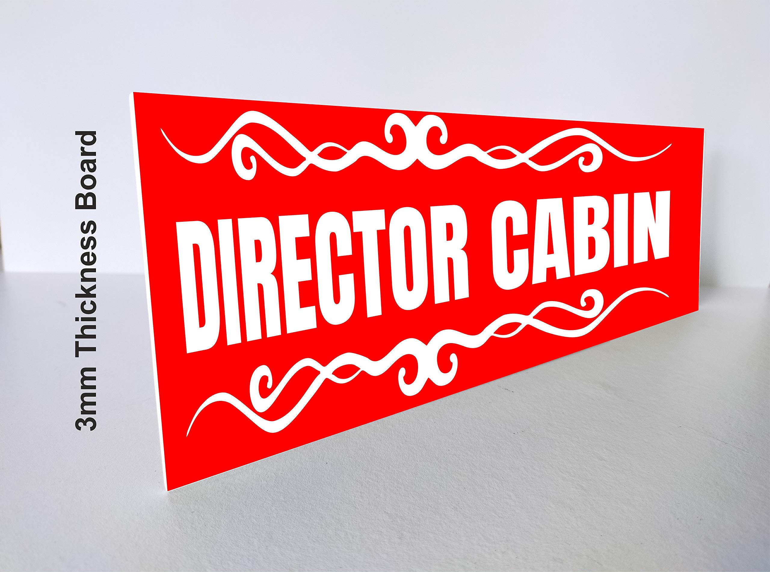 Buy SIGN EVER Director Cabin Sign Boards For Bank Office Restaurant ...
