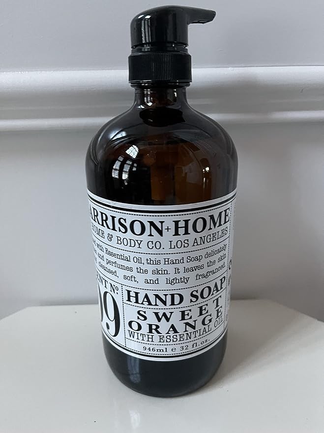 Amazon.com: GARRISON + HOME SWEET ORANGE HAND WASH SCENT NO. 9 : Home ...