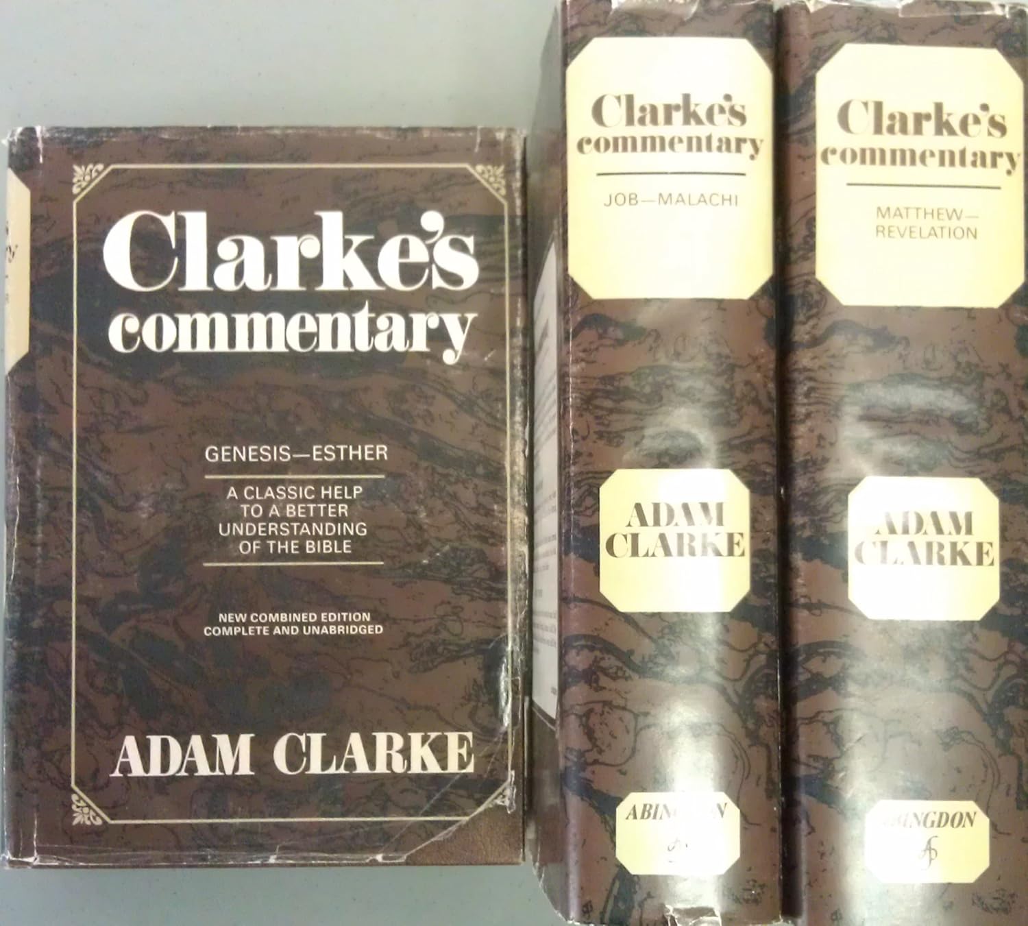 Adam Clarke's Commentary on the Entire Bible - 3 Vol. Set: Adam Clarke ...
