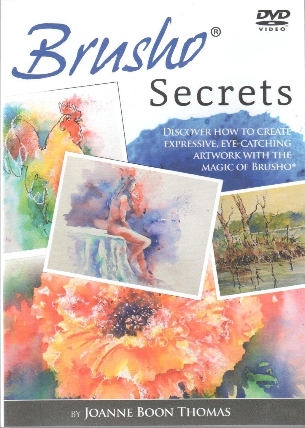 Amazon.co.jp: Brusho Secrets DVD with Joanne Boon Thomas + FREE Brusho ...