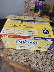 Amazon.com : Splenda No Calorie Sweetener Value Pack, 1000 Individual ...