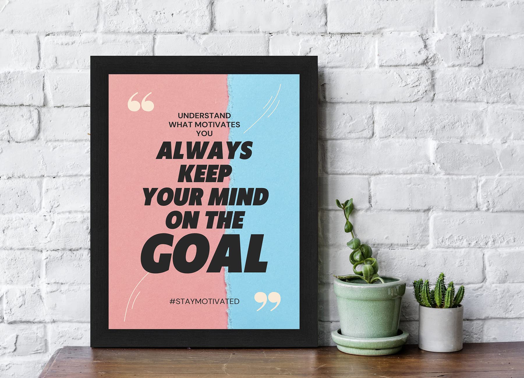 Motivational Poster For Study Table