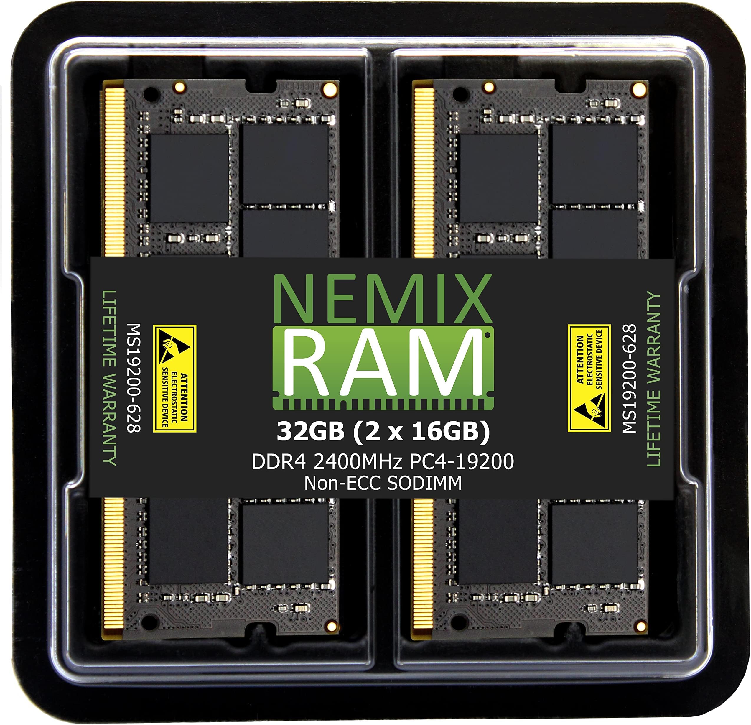 OWC 32GB (2 x 16GB) PC19200 DDR4 2400MHz 260pin SO-DIMMs Memory Ram ...