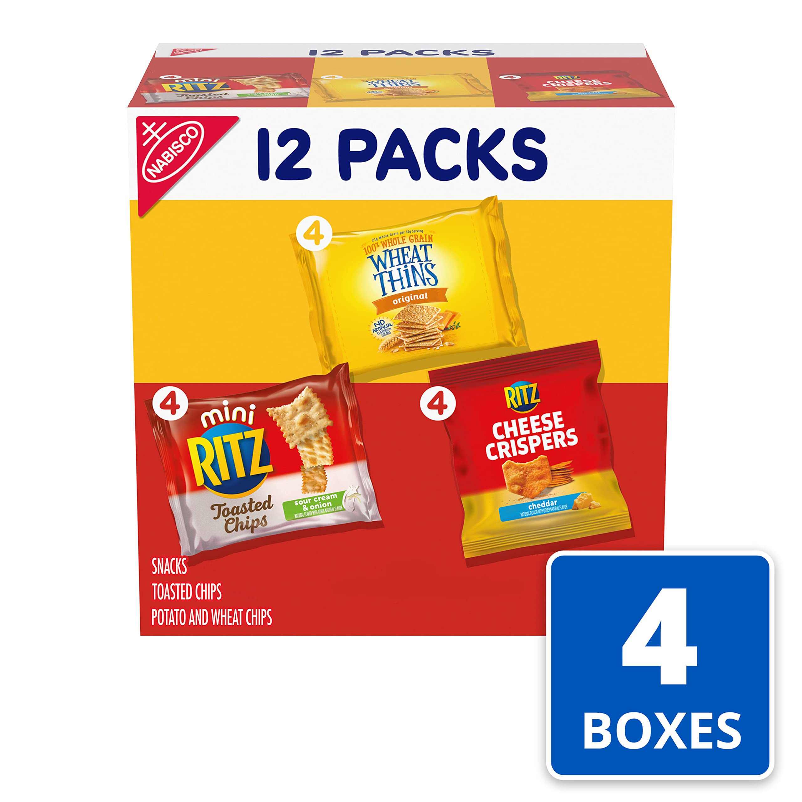 Chips Variety Pack Buy Nabisco Savory Cracker Variety Pack, RITZ ...