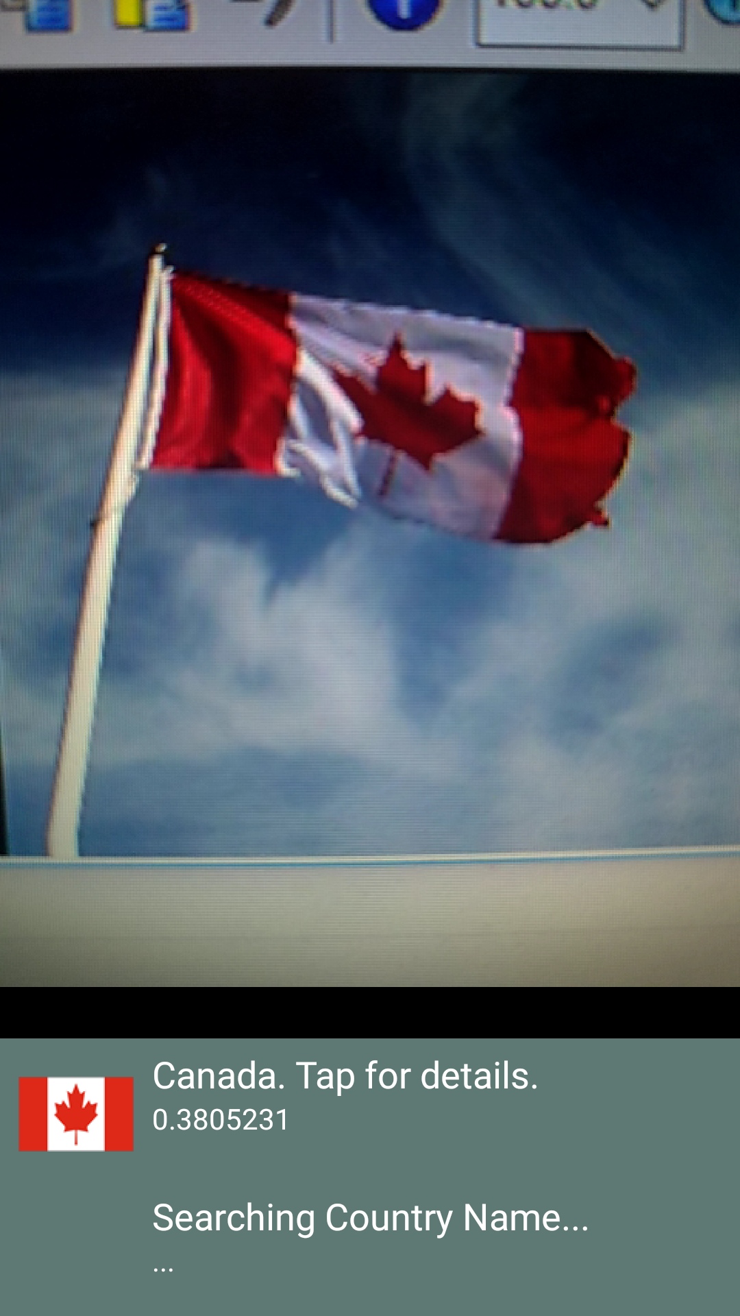 Aplicación Country Flag Detector en Amazon Appstore