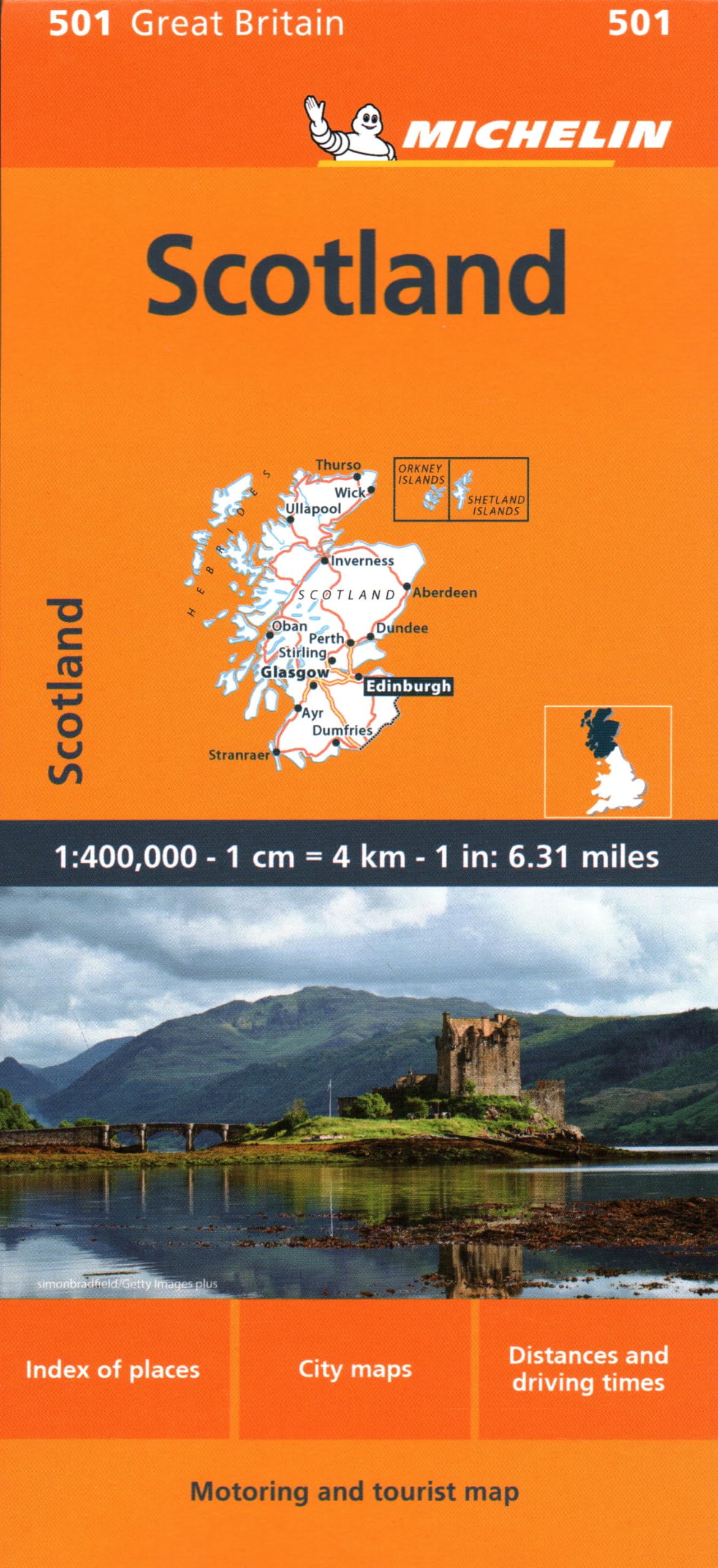 Scotland - Michelin Regional Map 501 (Michelin Maps, 501): Amazon.co.uk: Michelin: 9782067259515 ...