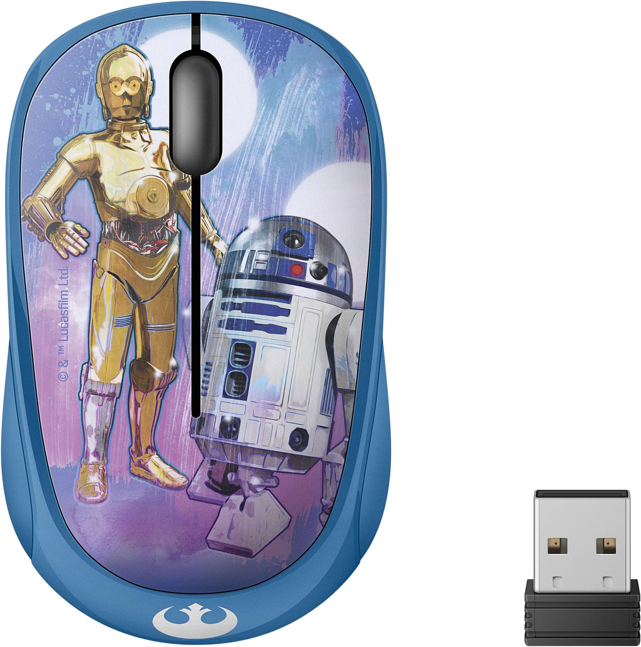STEREN Mouse inalámbrico 1 600 dpi Star Wars (Gris) : Amazon.com.mx ...