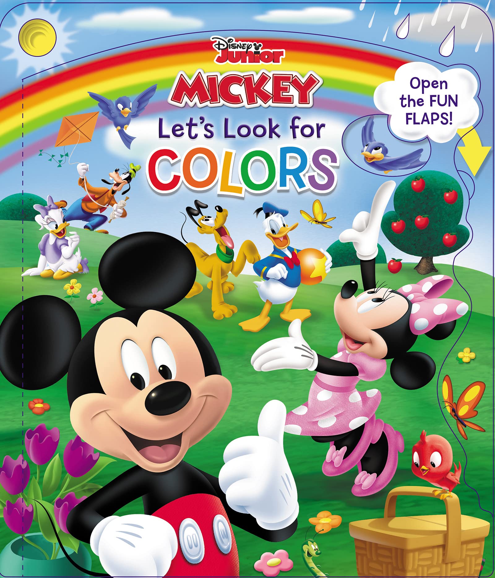 Amazon.com: Disney Mickey & Friends Let's Look for Colors (Open Door ...