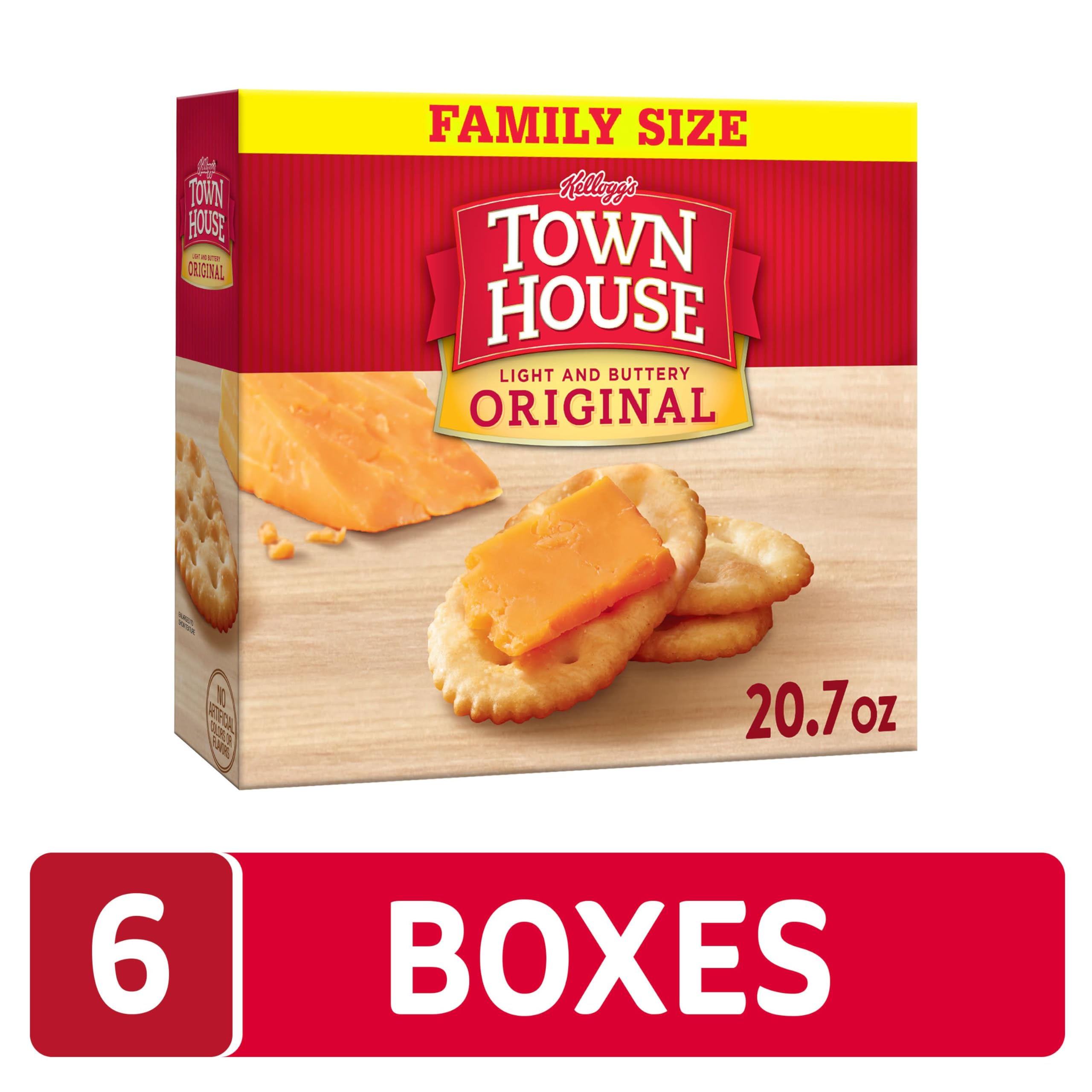 Snapklik.com : Town House Oven Baked Crackers, Lunch Snacks, Snack ...