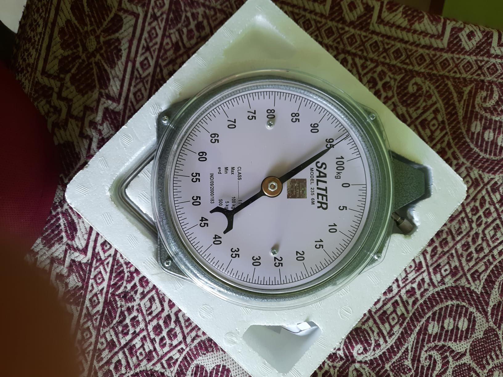 Salter Hanging Scale 235-6M 100Kg by Salter India Ltd : Amazon.in: Home ...