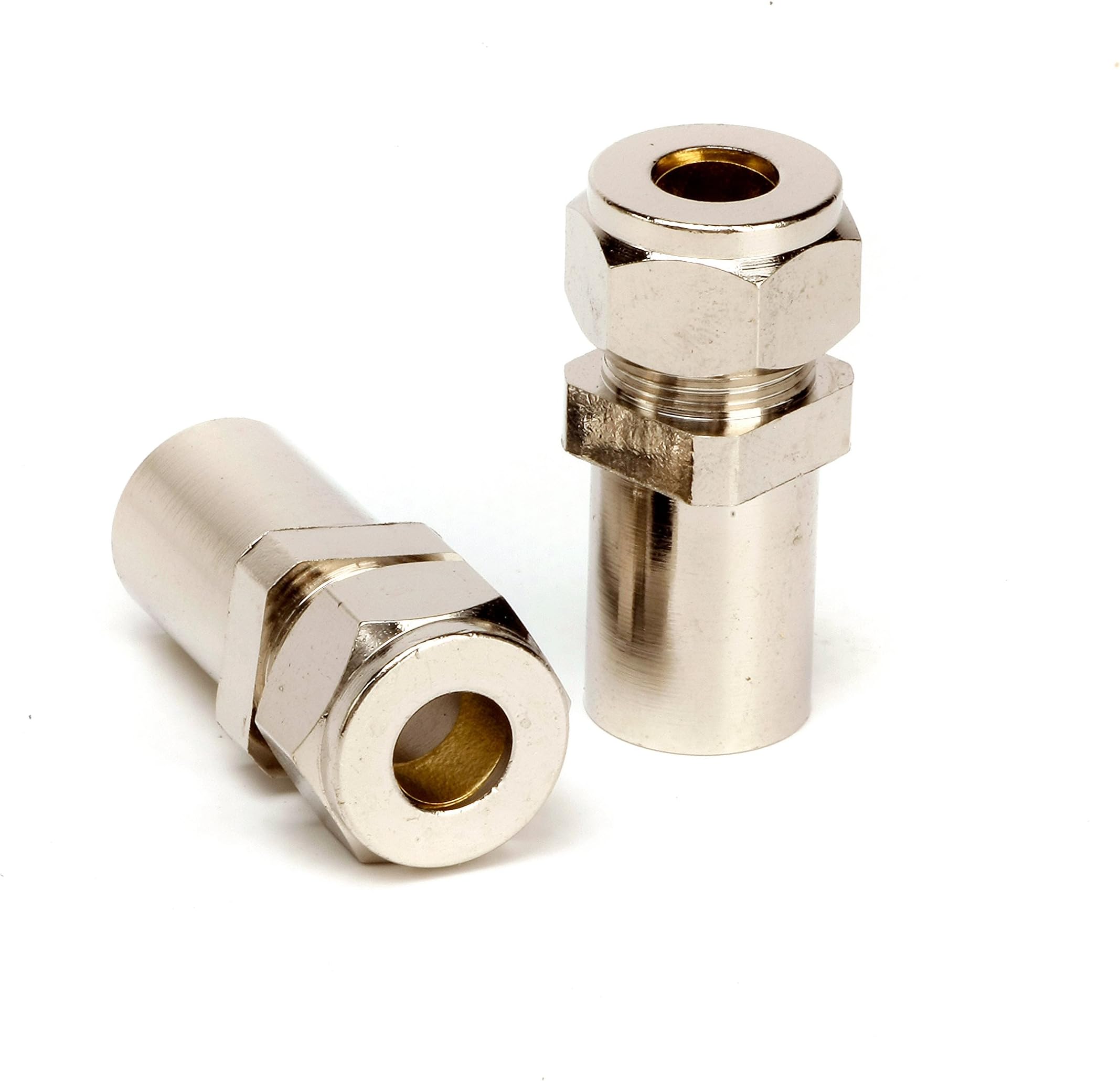 Radiator Valve Pipe Reducer (Pair) 15mm to 8mm for Radiator & Towel ...