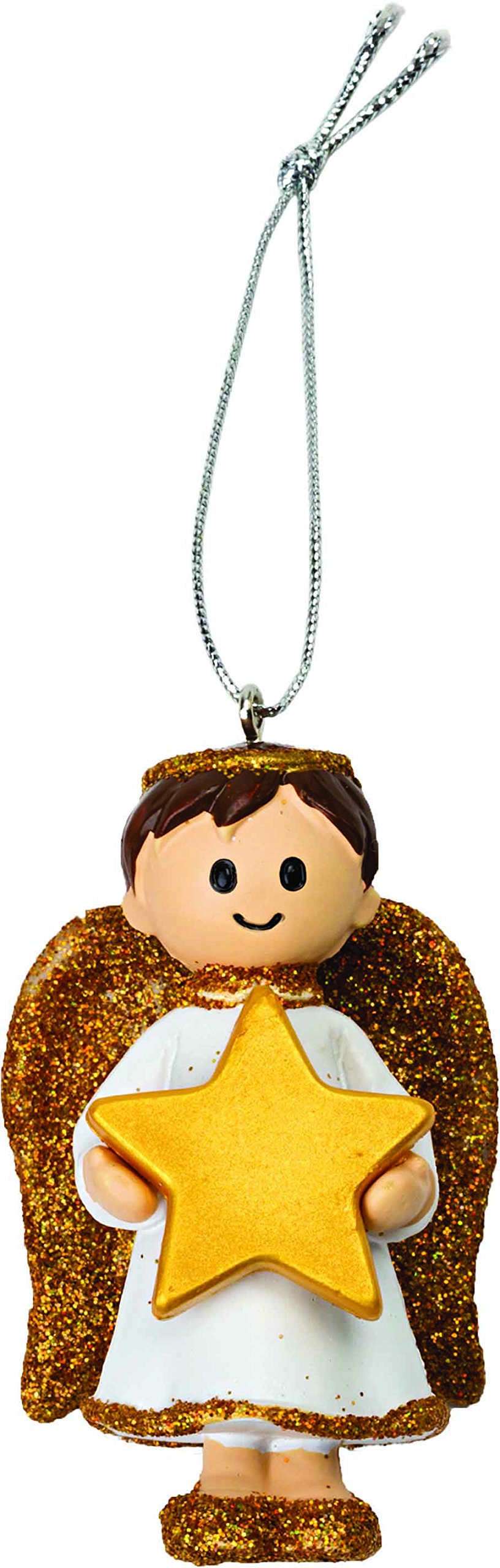 Boy Angel Christmas Ornaments Angel Blessing Ornament Bless This
